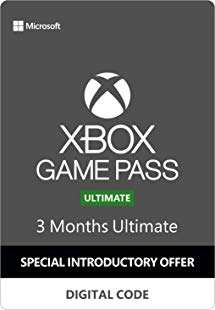 Online Memberships Credit Digital Keycode 3 Months XBOX Ultimate