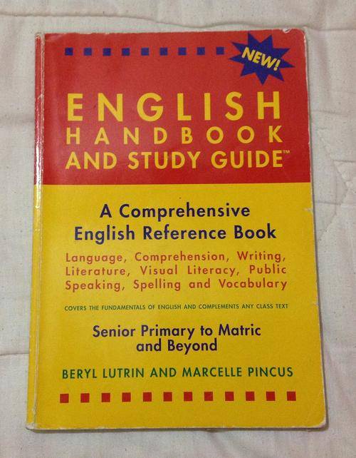 Courses Study Guides Beryl Lutrin English Handbook And Study Guide