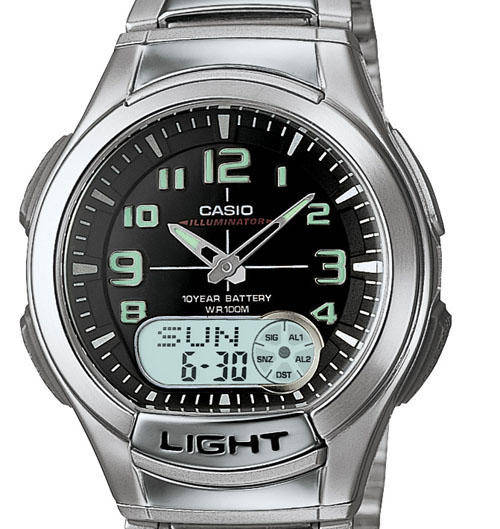 Men s Watches CASIO Illuminator 100M World Time Chrono 3 Men s Watches CASIO Illuminator 100M World Time Chrono 3