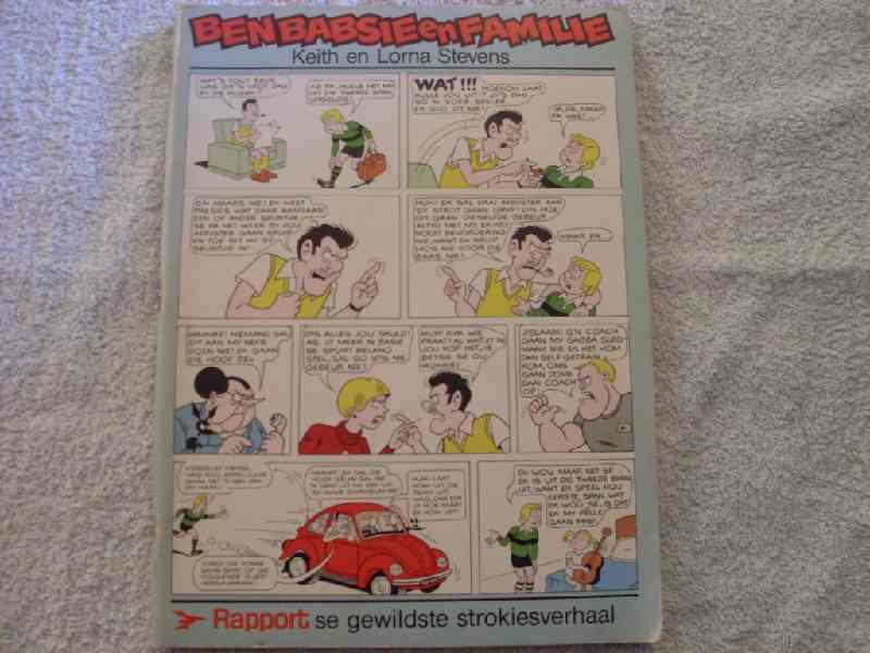 Comic Books Ben Babsie En Familie Keith En Lorna Stevens Was Sold For R2500 On 16 Jun At
