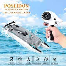 Speed & Racing - Poseidon 39cm Electric RC Boat - High Speed Racing ...