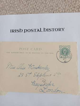 Northern Ireland - SUPERB IRISH POSTAL HISTORY ON OFFER TODAY ...