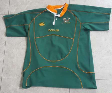 Sporting Memorabilia - Old Springbok Rugby Jersey was listed for R180 ...