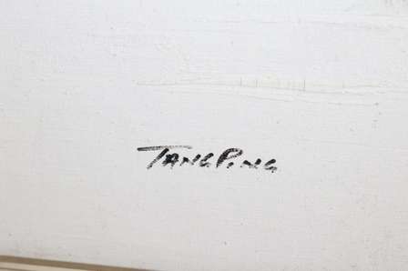 Paintings - Stunning large original signed Tang Ping framed oil ...