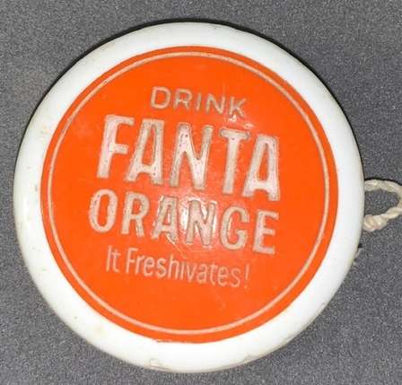Classic Toys - Vintage 2 Sided Coke/Fanta Collectors YoYo was sold for ...