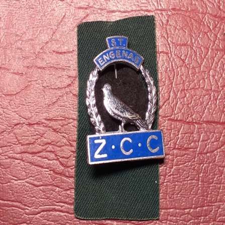 Pewter - ST. ENGENAS Z.C.C - St Engenas Zion Christian Church - BADGE was sold for R2.00 on 9 ...