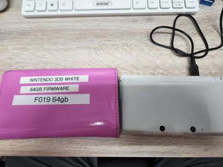 Nintendo - Nintendo 3DS - WHITE 64GB Custom Luma3DS Firmware was listed ...