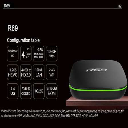 TV Boxes & Digital Media Players - TV BOX Lexuco R69 with 128GB with ...