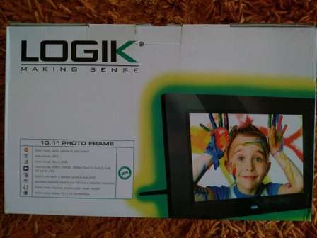 Digital Photo Frames - 10.1" LOGIK DIGITAL PHOTO FRAME - LIKE NEW! was ...