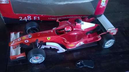 Cars - Licensed Ferrari 248 F1 Electric RC Car 1:10 Formula One RTR was ...