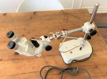 Microscopes - Eschenbach Stereo Microscope with Single-Arm Boom Stand ...