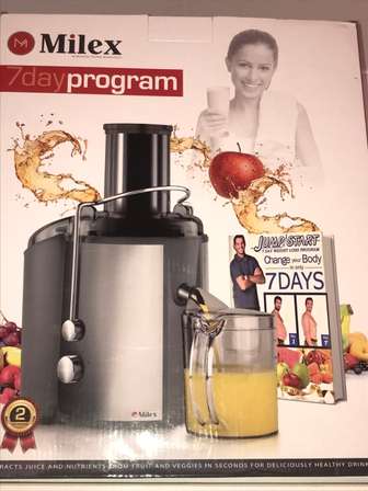 Juicers - Milex Juicer (fruit and vegetable extraction) was sold for ...