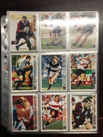 Sporting Memorabilia - COMPLETE Currie Cup Rugby, Card x 126 trading ...