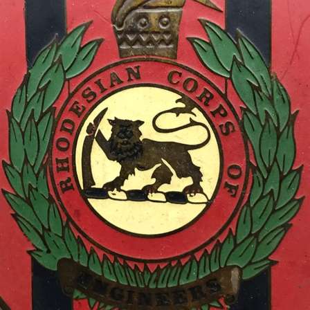 Plaques - Rhodesian `Corps of Engineers - 3 Squadron` Plaque was sold ...