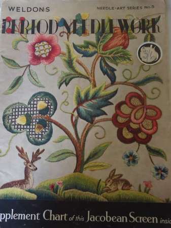 Patterns - WELDONS NEEDLE ART SERIES NO 5 - PERIOD NEEDLEWORK WITH ...