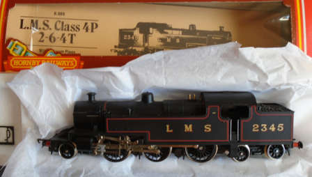 Locomotives - HORNBY OO SCALE - LMS CLASS 4P 2-6-4T STEAM TANK LOCO ...