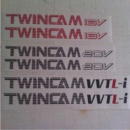 Other Decals & Emblems - Toyota Twincam 16v, 20v, VVTL-i Stickers was ...