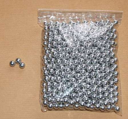 Other Airsoft - In Stock - LIMITED - BB Metal 6mm - A GRADE - 500 Pack ...
