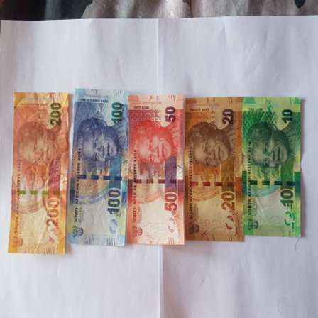 Other South African Bank Notes - Set of South African Nelson Mandela ...