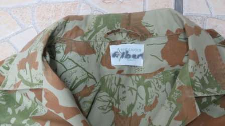 Uniforms - SAPS KOEVOET TIN Camouflage Long-Sleeved Shirt. Details in ...