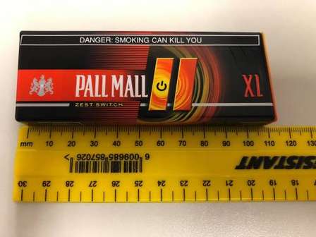 Smoking Accessories - Pall Mall Zest Switch XL Cigarette Tin ...