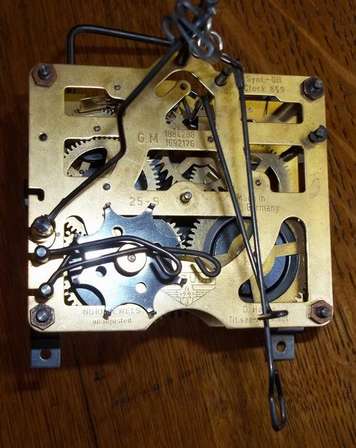 Cuckoo & Wall Clocks - D. Hones German Regula 25-S clock movement ...
