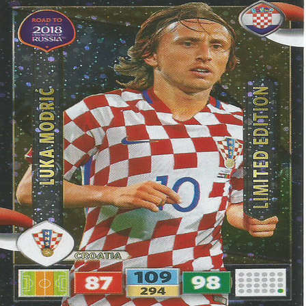 Trading Cards - LUKA MODRIC - PANINI "Road to WORLD CUP 2018 ...