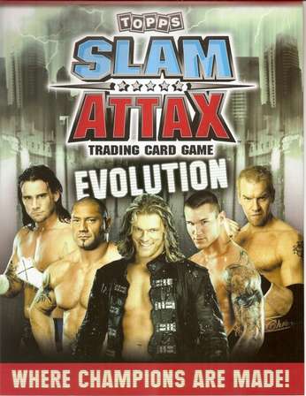 Trading Cards - JOHN CENA - TOPPS `SLAM ATTAX EVOLUTION` 2009/10 - FOIL ...