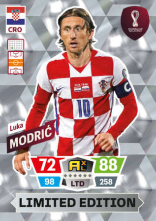 Trading Cards - LUKA MODRIC - PANINI `FIFA WORLD CUP 2022` QATAR - RARE ...