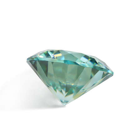 Other Fine Gemstones - MOISSANITE BLUE /GREEN 1CT D/VVSI ROUND **GRA ...