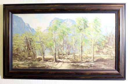 Paintings - Don Benzien - Mountains and forest - A magnificent treasure ...