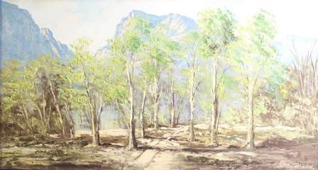 Paintings - Don Benzien - Mountains and forest - A magnificent treasure ...