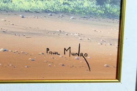 Paintings - Paul Munro - Landscape with Aloe's - Magnificent investment ...