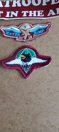South African Army - RARE PARABAT 44 REGIMENT BERET BADGES . VERY RARE ...