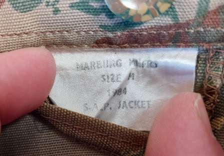 Uniforms - Old SAP Camo Bush Jacket (1984) was listed for R500.00 on 14 ...