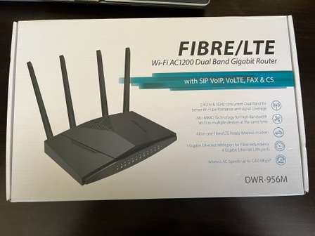 Wireless Routers - Dlink Fibre/LTE Router DWR-956M was sold for R500.00 ...