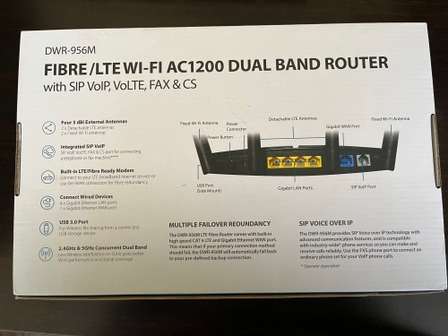 Wireless Routers - Dlink Fibre/LTE Router DWR-956M was sold for R500.00 ...