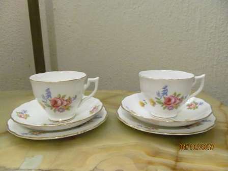 English Porcelain - MELBA !! Vintage Lot/Set of Two 1930's Melba Bone ...