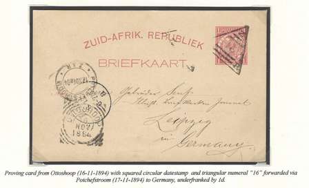 Transvaal - Transvaal: Triangular Numeral "16" and Squared Octagonal ...