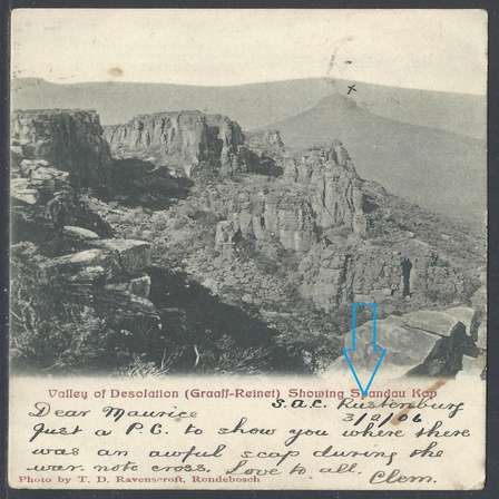 Transvaal - Transvaal: 1906 historic Spandau Kop p/card S.A.C ...