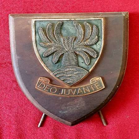Other War Memorabilia - SADF . 4 SAI BATTALION . EMBLEM PLAQUE . COPPER ...