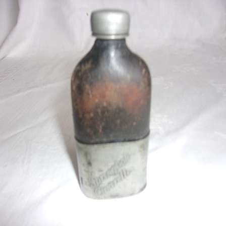 Flasks - Rare - Springbok Cigarettes/ Springbok Tobacco leather ...