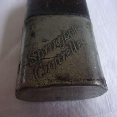 Flasks - Rare - Springbok Cigarettes/ Springbok Tobacco leather ...