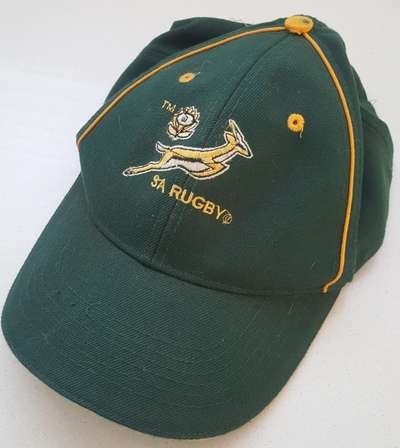 Sporting Memorabilia - SA Springbok Rugby Cap was sold for R30.00 on 19 ...