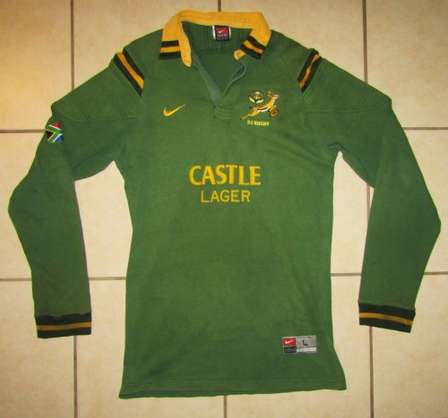 Sporting Memorabilia - Old Nike Long Sleeve Springbok Rugby Jersey for ...