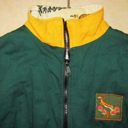 Sporting Memorabilia - 90`s Springbok Rugby Tracksuit Jacket was sold ...