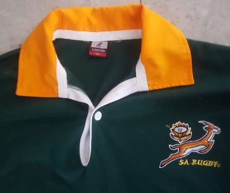 Sporting Memorabilia - Old Long Sleeve Springbok Rugby Jersey was sold ...