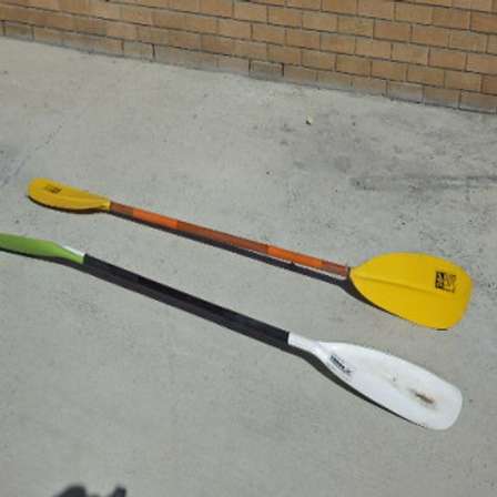 Kayaks & Canoes - An amazing K1 racing Kayak with two paddles, splash ...