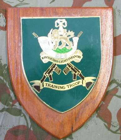Plaques - Rhodesia RLI Training Troop Plaque was sold for R1,400.00 on ...