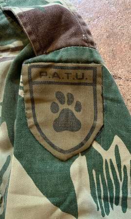 Headgear - Rhodesia - Original Period Rhodesian Camo Shirt with BSAP ...